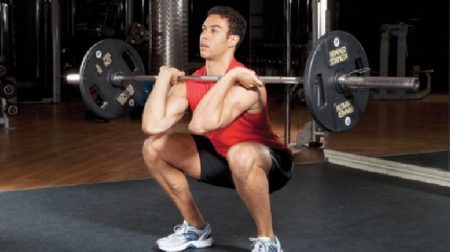 front-squat-exercise • Bodybuilding Wizard