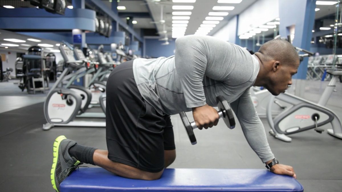 Dumbbell Triceps Kickback • Bodybuilding Wizard