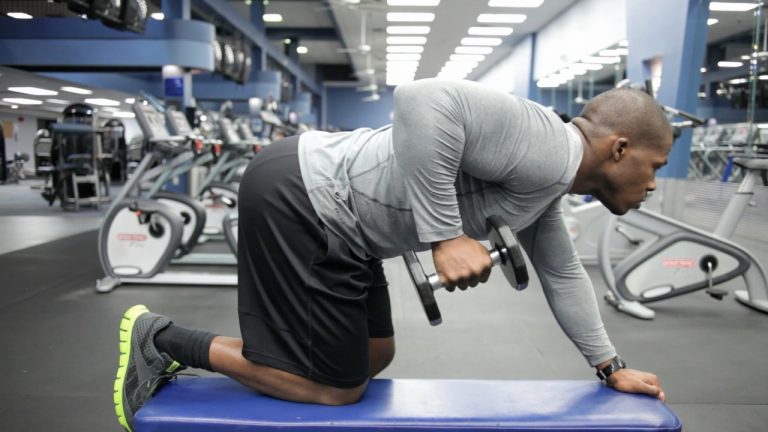 Dumbbell Triceps Kickback • Bodybuilding Wizard