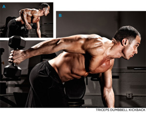 Dumbbell Triceps Kickback • Bodybuilding Wizard