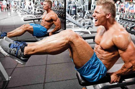 Seated Knee-Up • Bodybuilding Wizard