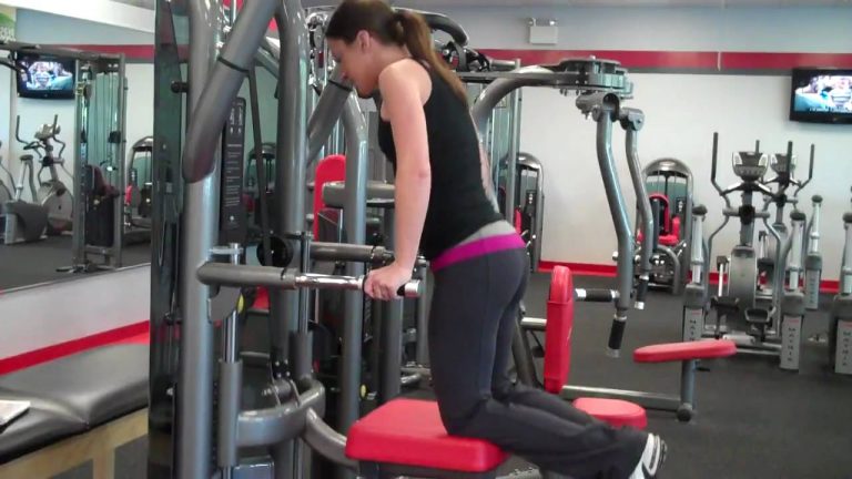 Assisted Chest Dip • Bodybuilding Wizard