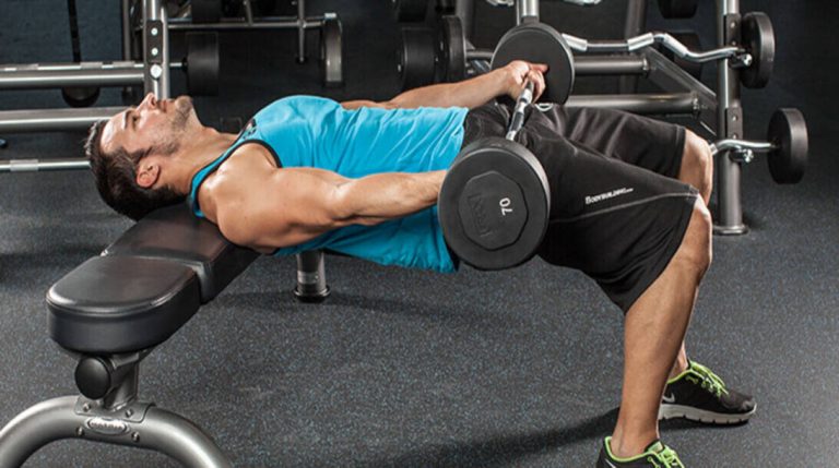 barbell hip thrust exercise for glutes • Bodybuilding Wizard