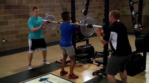 Spotting Guidelines for the Front Squat and the Back Squat ...