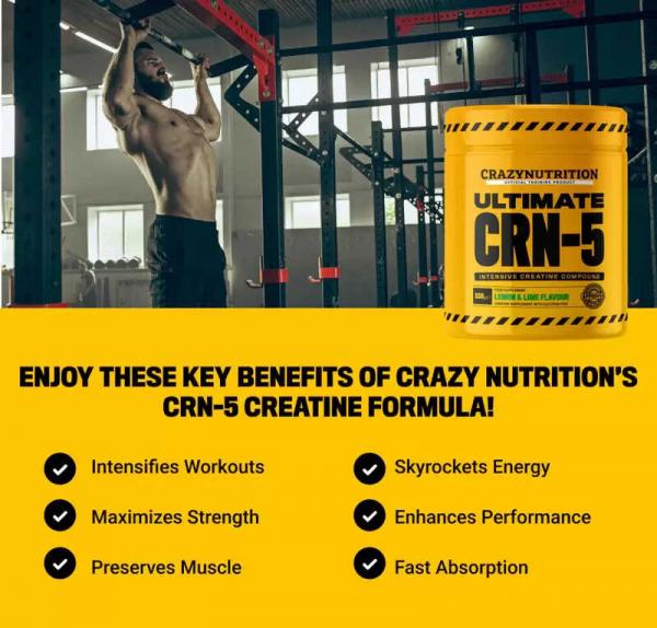 In-Depth Review: Crazy Nutrition’s Ultimate CRN-5 Creatine Formula ...