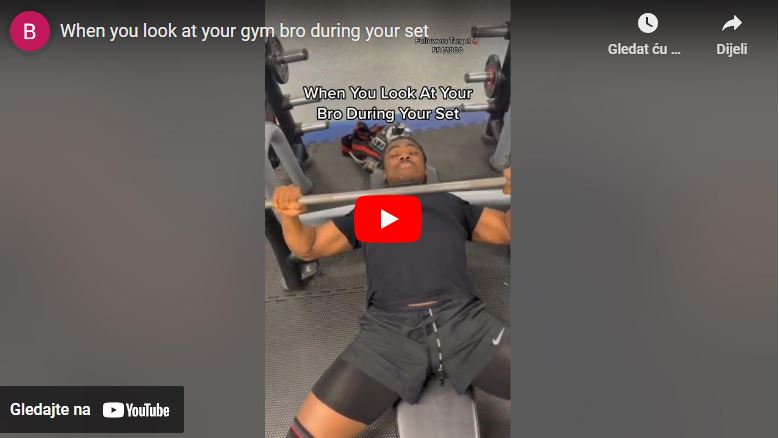 When you look at your gym bro during your set • Bodybuilding Wizard