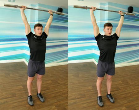 Overhead Barbell Shrugs: Technique, Benefits, Tips, and Variations for ...