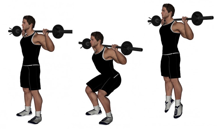 Barbell Jump Squat: How To • Bodybuilding Wizard