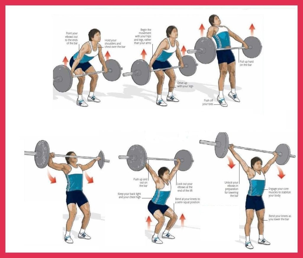 The Power Snatch from Hang • Bodybuilding Wizard