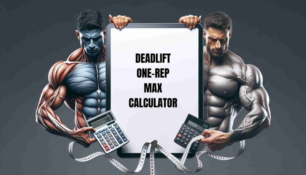 Deadlift one-rep max calculator • Bodybuilding Wizard