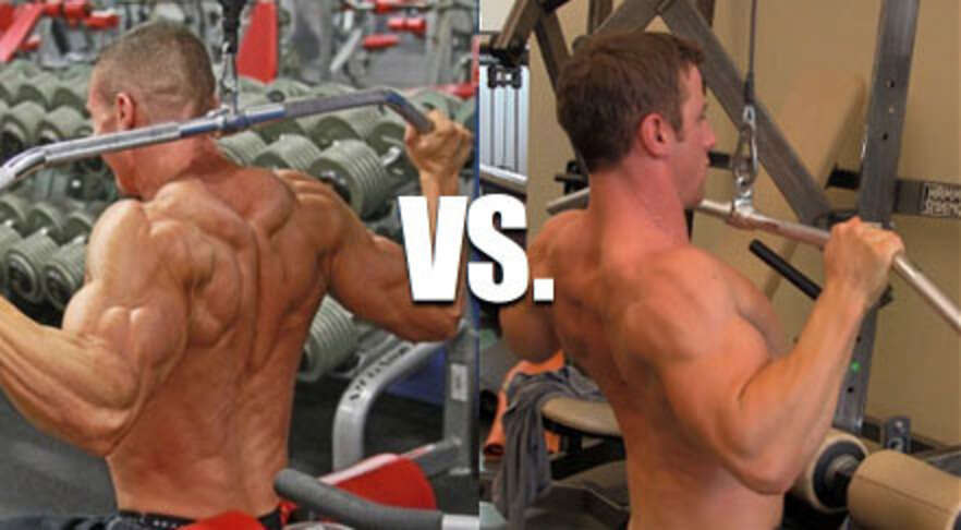 Front vs. Rear Lat Pull-Downs: Which is More Effective, Safer, and ...