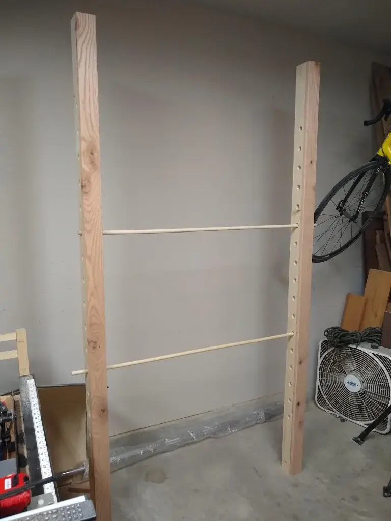 Custom Folding Squat Rack DIY: Materials, Tools & Assembly ...