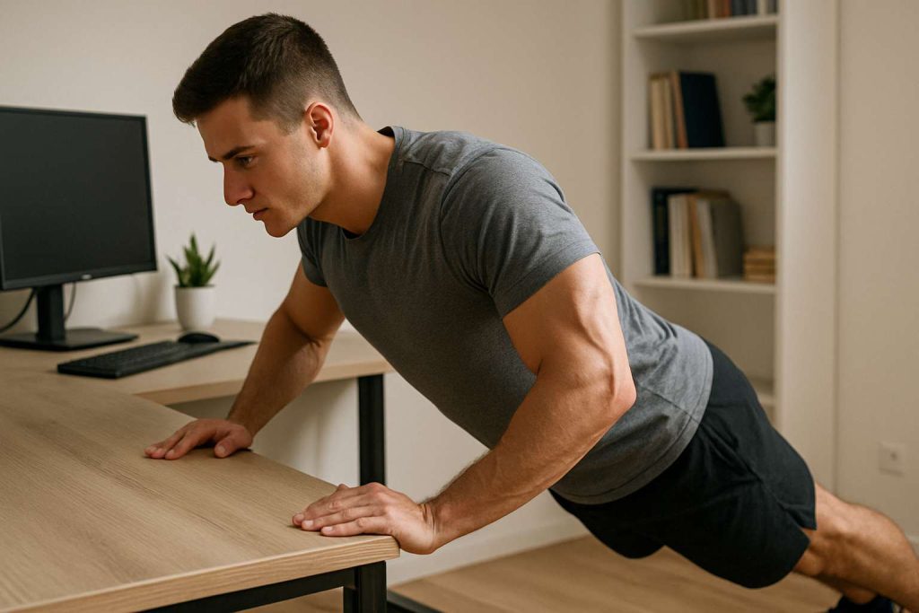 How To Build Muscle At Your Desk • Bodybuilding Wizard