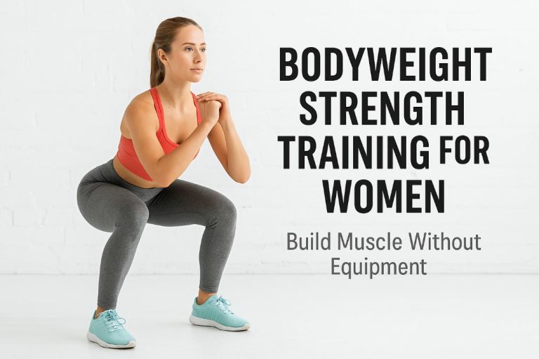 Bodyweight Strength Training for Women: Build Muscle Without Equipment ...