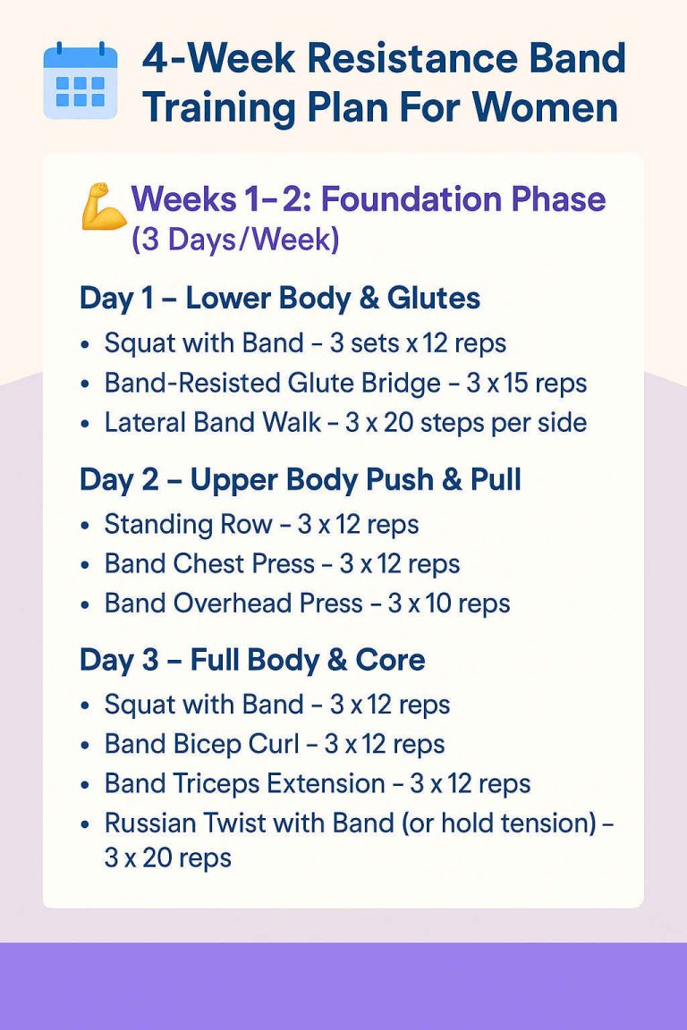 🏋️ Resistance Band Strength Training for Women: Complete Guide ...