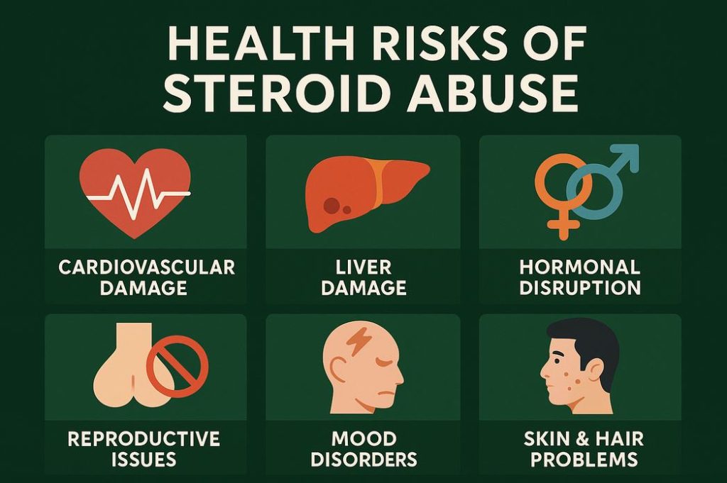 Health Risks & Long-Term Consequences of Steroid Abuse • Bodybuilding Wizard