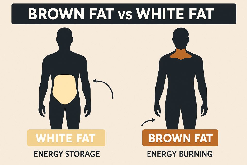 Brown Fat vs White Fat: Metabolic Differences in Athletes