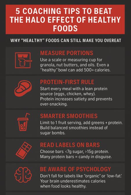 The Halo Effect of Healthy Foods: Why We Overeat Granola, Smoothies ...