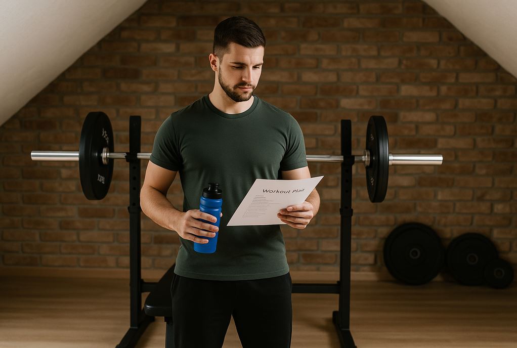 Barbell-Only Full Body Workout for Beginners at Home