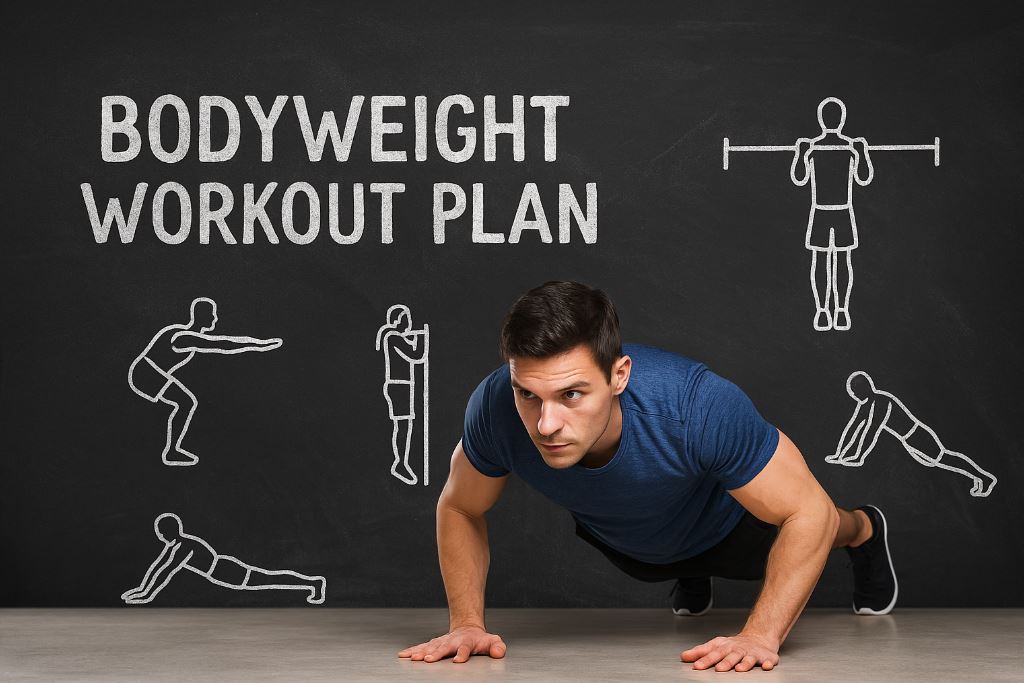 4-Week Bodyweight-Only Full-Body Workout Program (Home Edition) for ...