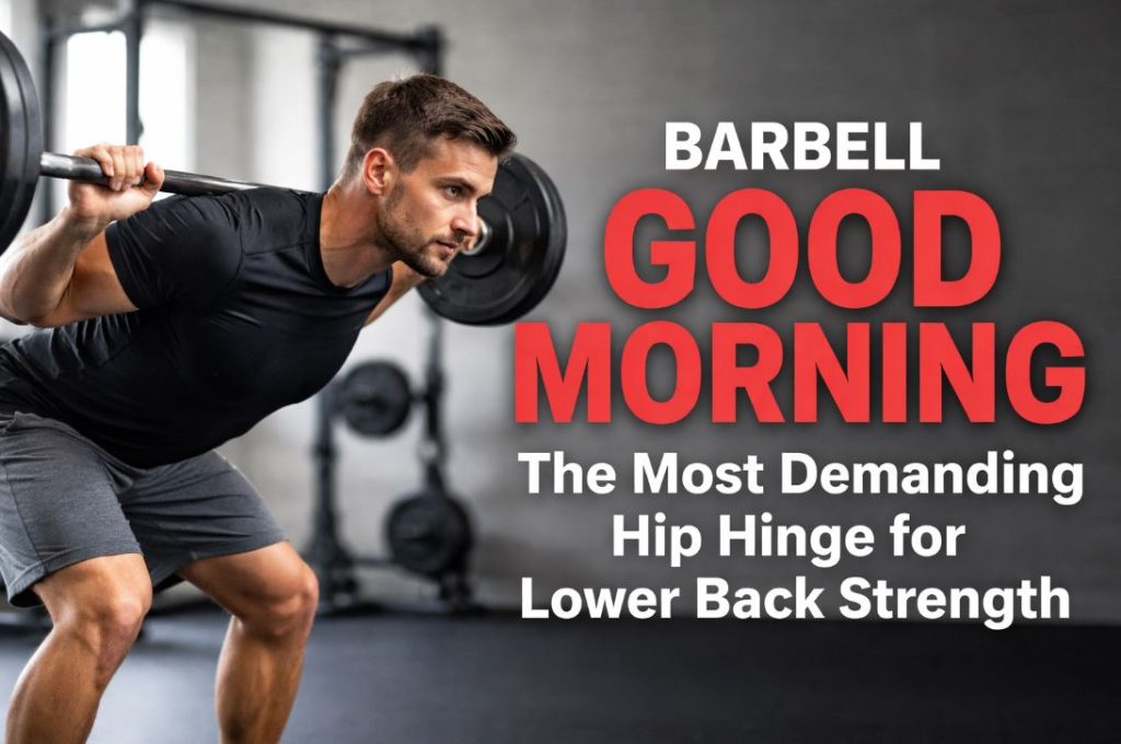 Barbell Good Morning Exercise: Proper Form, Muscles Worked & Safety Tips