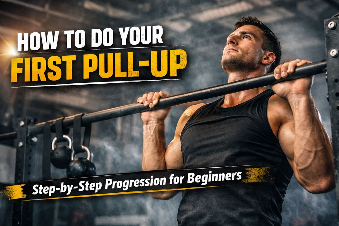 How to Do Your First Pull-Up: Step-by-Step Progression for Beginners