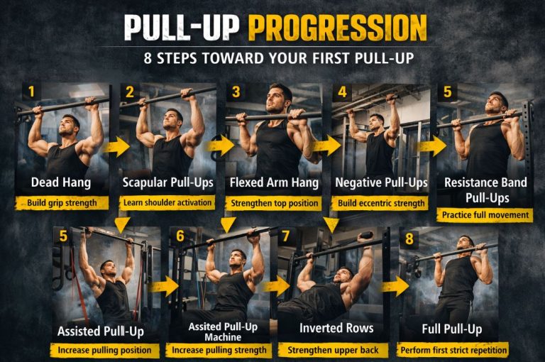 How to Do Your First Pull-Up: Step-by-Step Progression for Beginners