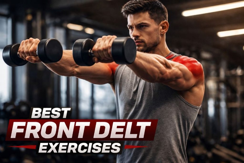 15 Best Front Delt Exercises for Size, Strength & Balanced Shoulders