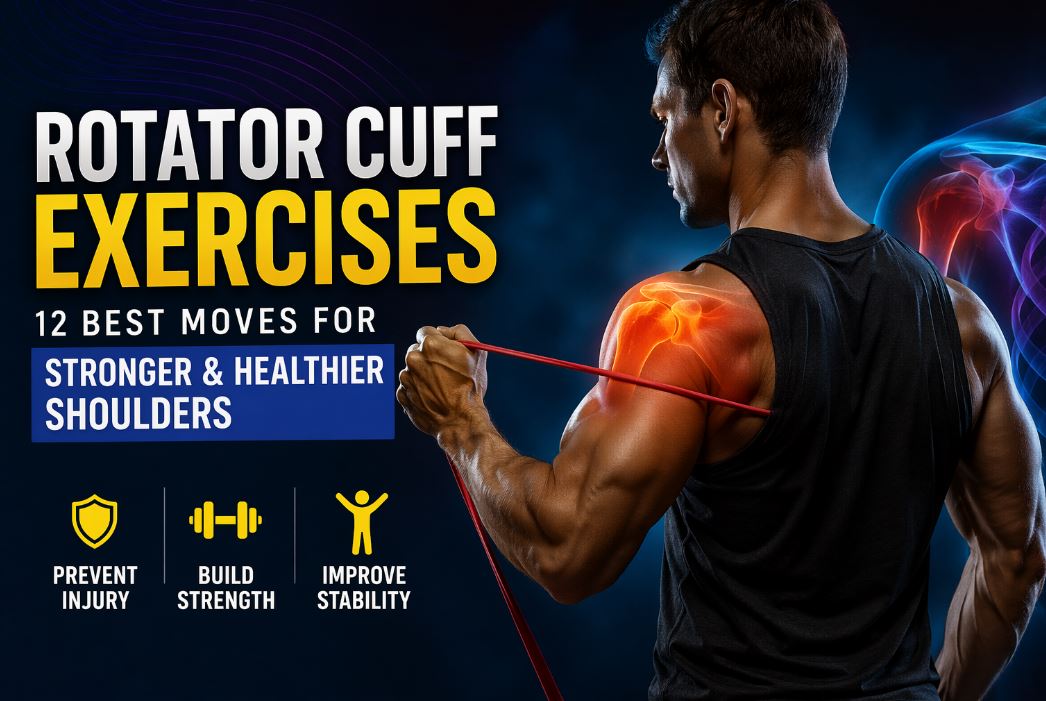 12 Best Rotator Cuff Exercises for Strong, Stable & Pain-Free Shoulders