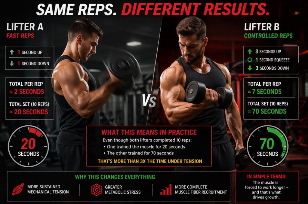 Time Under Tension: The Missing Key to Muscle Growth Explained