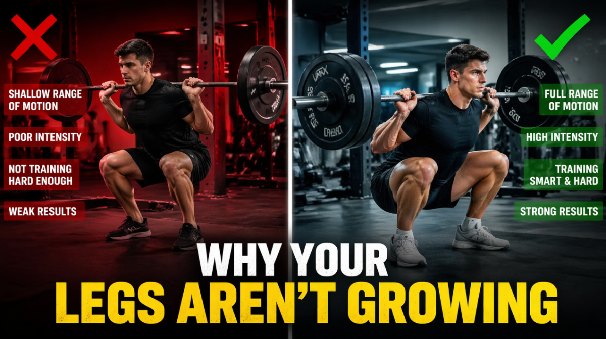 Why Your Legs Aren’t Growing (Even If You Train Them): 10 Real Reasons ...