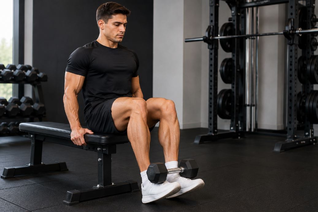 Seated Dumbbell Tibialis Raise: A Simple Exercise for Building Stronger ...