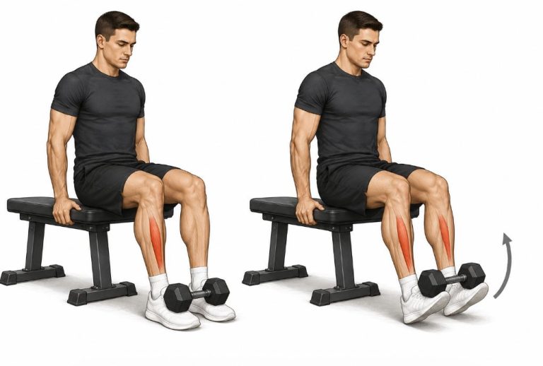 Seated Dumbbell Tibialis Raise: A Simple Exercise for Building Stronger ...